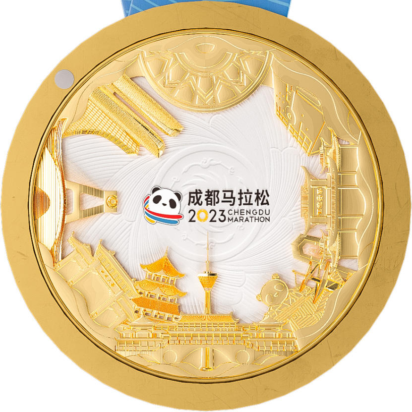 "The hibiscus blooms, and the Chengdu Marathon awaits you! The ...